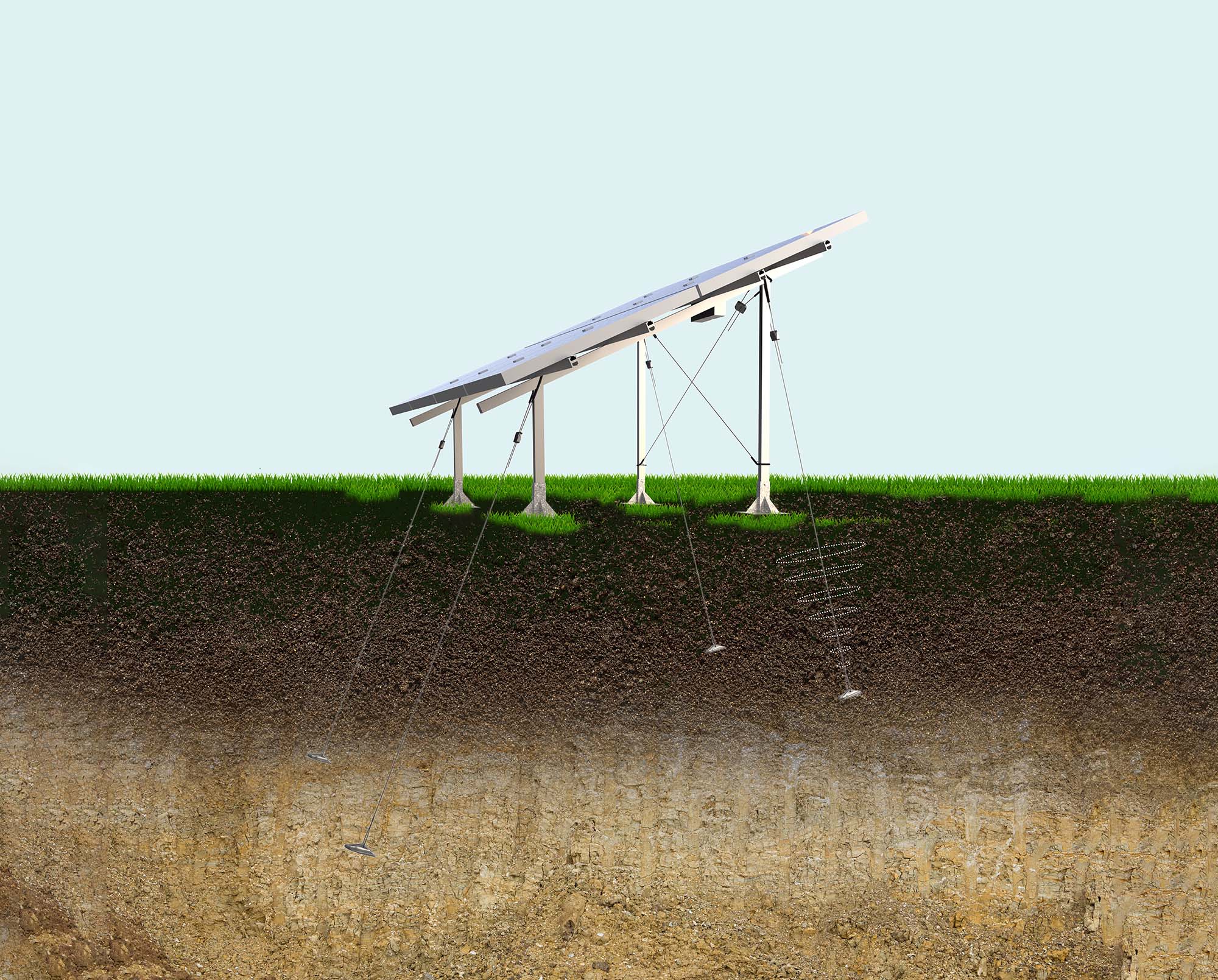 Solar Solutions | Cable Management, Bracing and Anchoring | Gripple